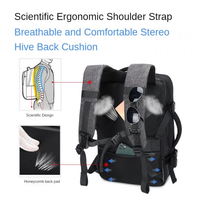 Expandable 39L Tactical Hiking Multi Functional Backpack 31*27*46cm